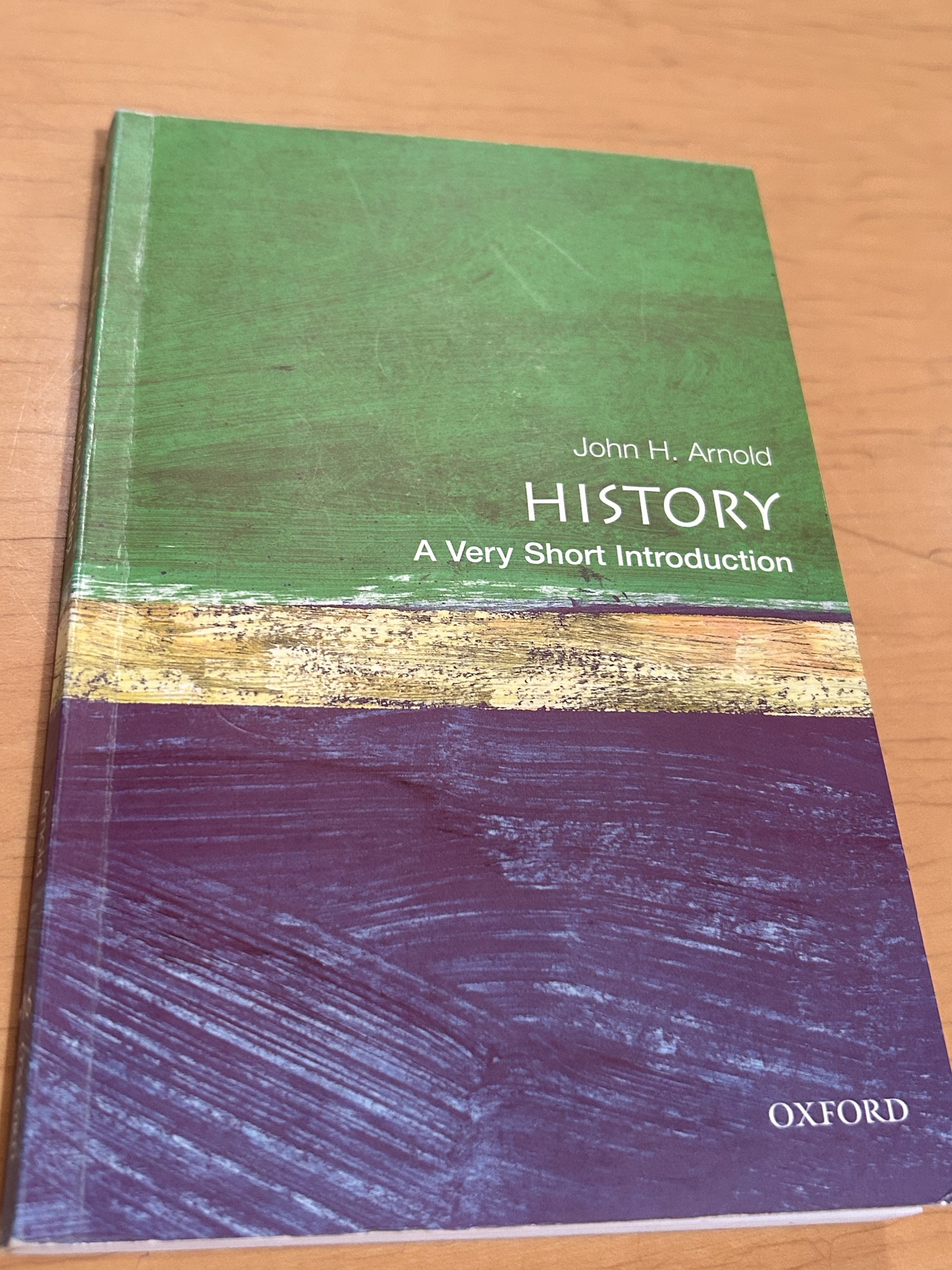 【学習】History: A Very Short Introduction, John H. Arnold, Oxford ...